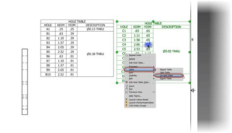 Combining A Un Splitting A Split Table