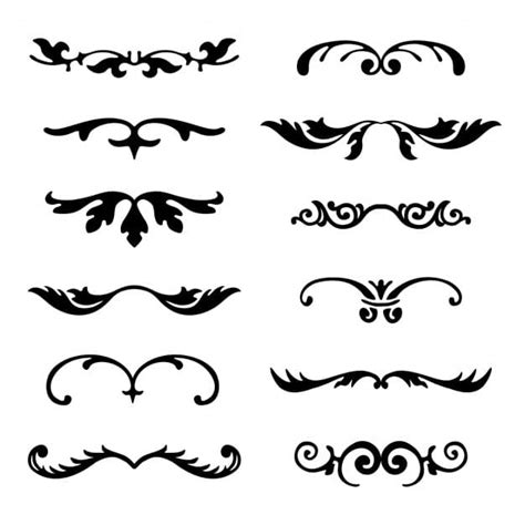 장식 테두리 컬렉션 Eps Uidownload