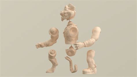 3d Printed Tmnt Scratch By Generalista3d Pinshape