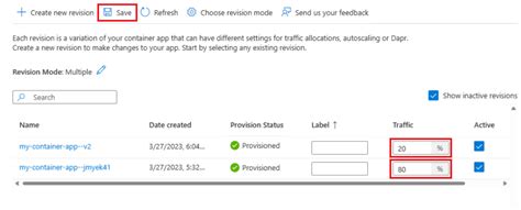 Traffic Splitting In Azure Container Apps Microsoft Learn