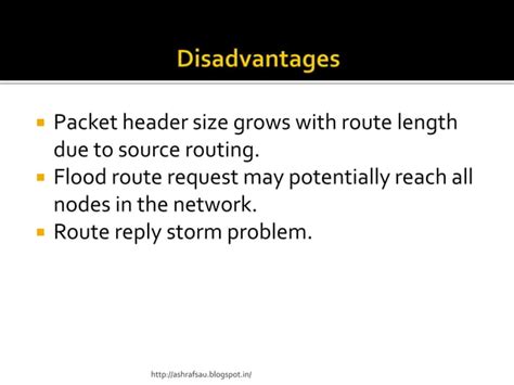 Aodv Routing Protocol Pptx
