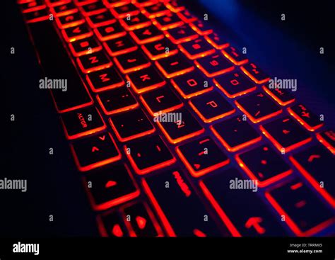 Red Keyboard Hi Res Stock Photography And Images Alamy