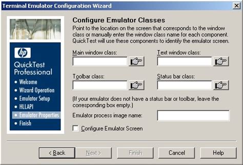 Qtp Terminal Emulatorte Add In Configuration For Hummingbird Host