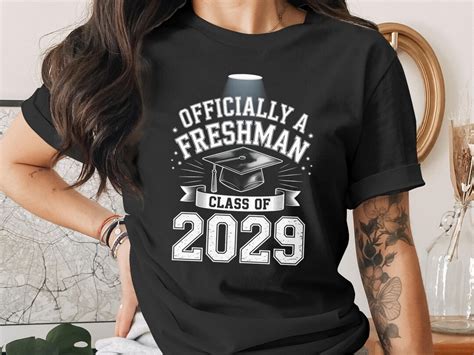 Class Of 2029 Digital Design Officially A Freshman Png Instant