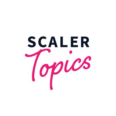 Scaler Topics ScalerTopics Twitter