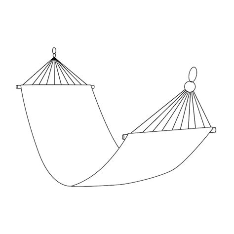 Premium Vector Hammock Icon Vector