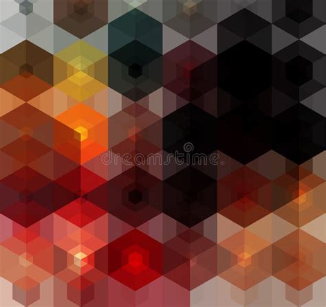 Vector Abstract Boxes Background Stock Vector Illustration Of Mesh Creative 109061370