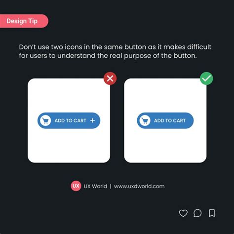 ux spiral on linkedin ux design designtips buttondesign