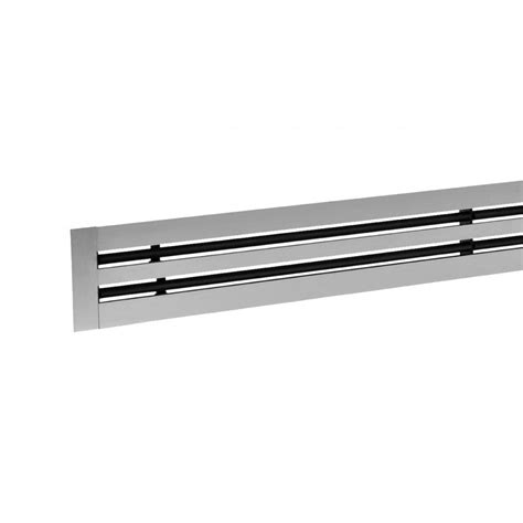 Brofer Dln40 3 Slot Linear Diffusers In Anodized Aluminum With Sliding