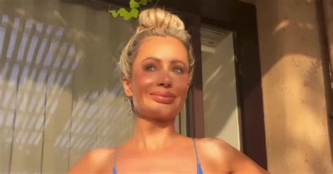 ITV I M A Celebrity Star Olivia Attwood Wants To Rival Myleene Klass Shower Scenes Birmingham Live