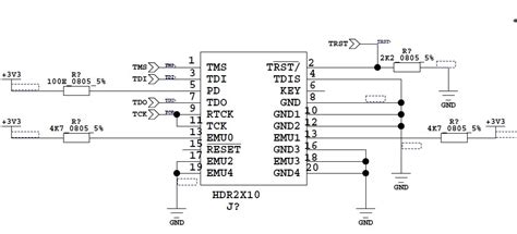 Tms320f28377d Connections For Tms320f28377dptpq Mcu C2000