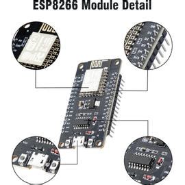 Esp Nodemcu Lua V Wifi Module Esp Nodemcu Esp F Carte De Développement Avec Ch