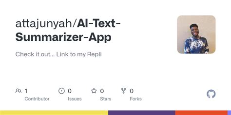 Github Attajunyahai Text Summarizer App Check It Out Link To My Repli