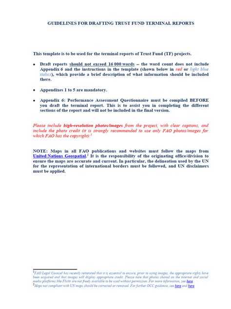 En Terminal Report Template Pdf