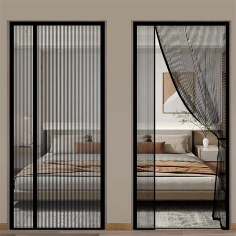 Ercirc Self Stick Side Open Ic Door Screen Ic Automatic Closing Insect