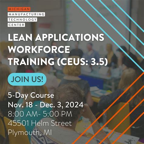 Leanmanufacturing Continuousimprovement Mmtc Manufacturingtraining
