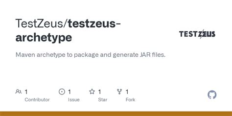 github testzeus testzeus archetype maven archetype to package and