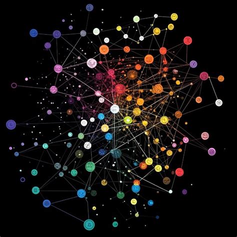 A Network Graph Visualizing Connections Between Different Entities In A