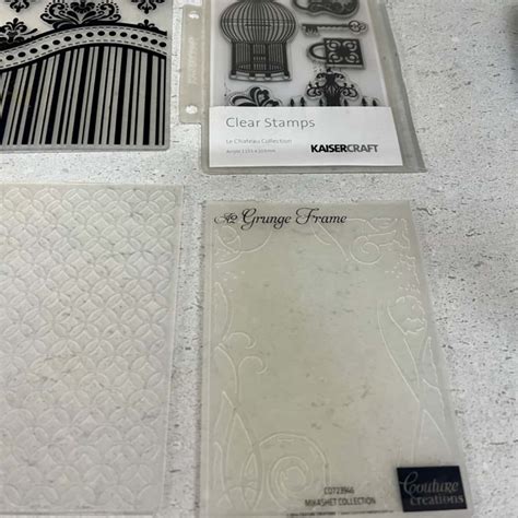 Cuttlebug Embossing Folders S