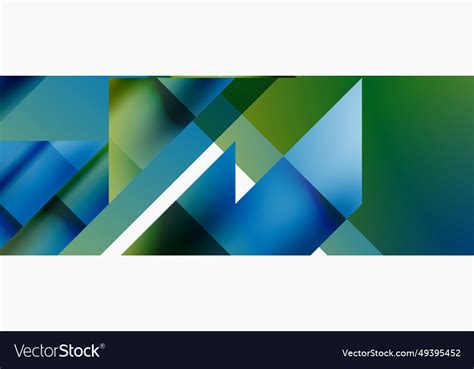 Captivating Abstraction Triangles Royalty Free Vector Image