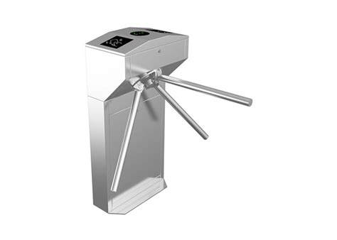 Security Tripod Turnstile Gate Fingerprint Face Recognition For Gyms Hotel Lobby