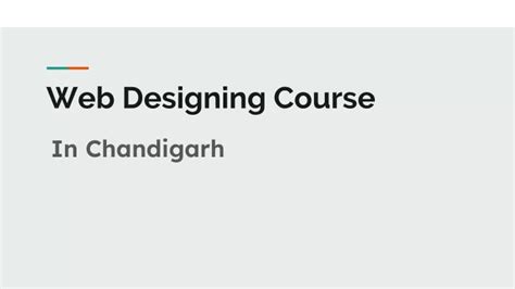 Ppt Web Designing Course Powerpoint Presentation Free Download Id12806523