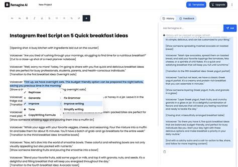 Instagram Reel Script Generator Ai Powered