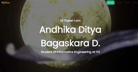 Pemrograman Web B Tugas Membuat Situs Pribadi