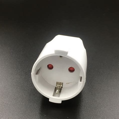 Generic Euro German Standard Extension Cord Connection Plug Male Female Butt Eu Plug Socket A