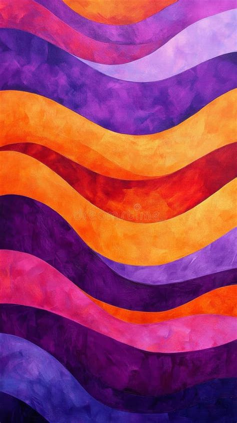 Abstract Colorful Wave Pattern In Vibrant Hues Stock Image Image Of Abstract Bold 342879955