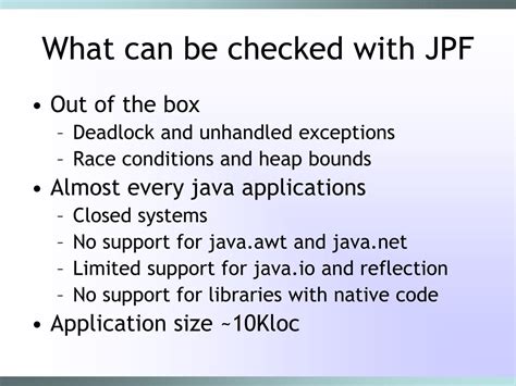 Ppt Java Pathfinder Powerpoint Presentation Free Download Id3323100