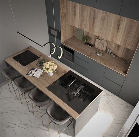 مطبخ امريكي تشكيلات مميزة ومزايا وعيوب التصميم ديكور مصر