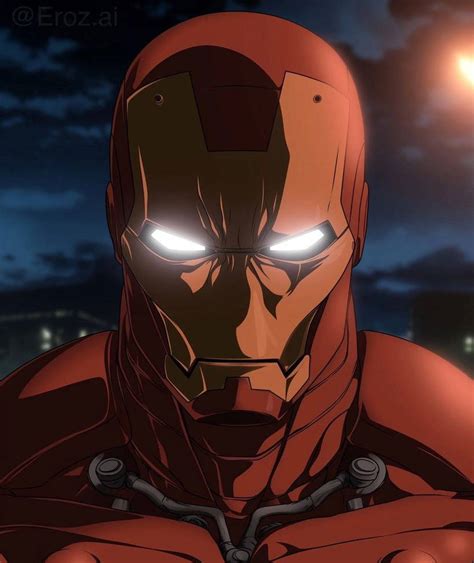 Iron Man Version Anime By Mige3333 On Deviantart