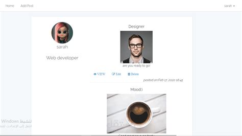 Blog Using Php Laravel مستقل