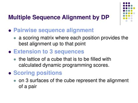 Ppt Cot 6930 Hpc And Bioinformatics Multiple Sequence Alignment