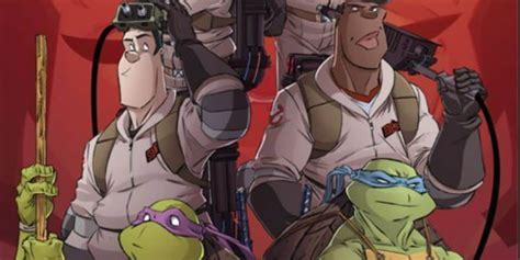 Whats The Ghostbusters And Ninja Turtles Crossover About