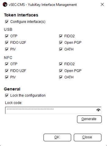 Lock YubiKeys With Enterprise Preferred Interfaces Versasec