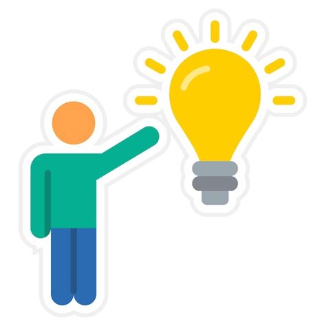 Premium Vector Creative Thinking Icon