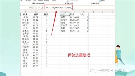 实用办公技巧excel找出重复项并计数 知乎