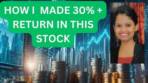 How I Made Return In This Stock Stock Trading Trading YouTube