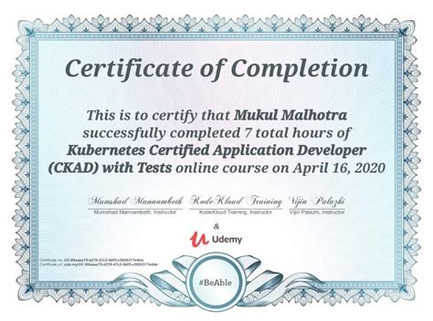 Mukul Malhotra On Linkedin Kubernetes K8s Ckad