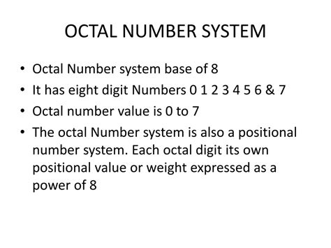 Example Of Octal Number System In Computer At Timothy Samons Blog