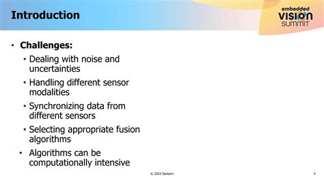 “sensor fusion techniques for accurate perception of objects in the