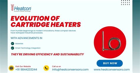 Evolution Of Cartridge Heaters Heatcon Sensors