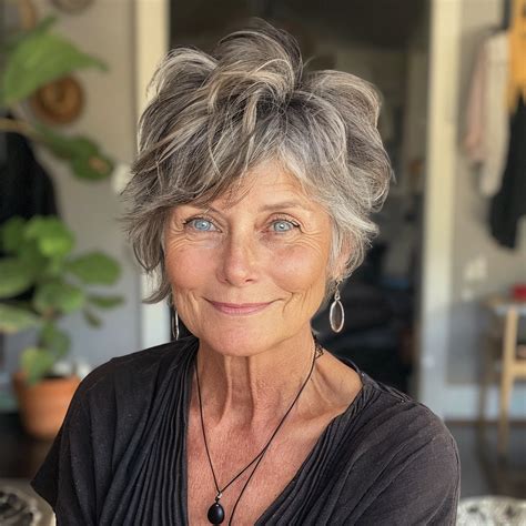 Magnific Ittvhworqzj7n0dgxjlo Messy Shaggy Pixie With A Side Part