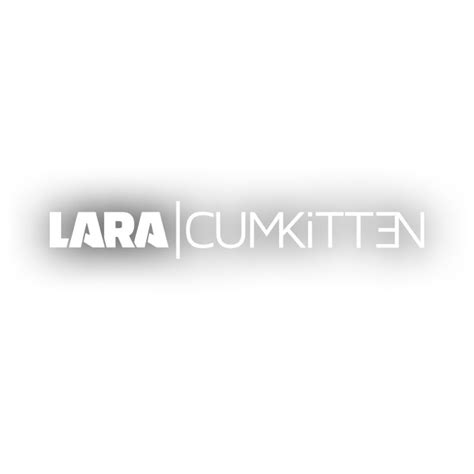 Lara Cumkitten Logo Sticker Exclusive Accessories For Real Fans