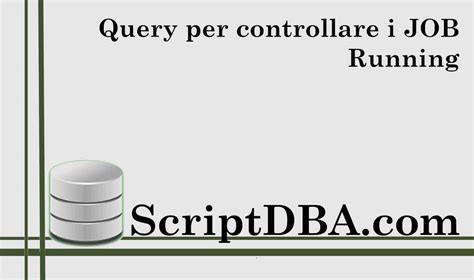 Query Job Running