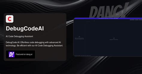 AI Code Debugging Assistant CodeDamn