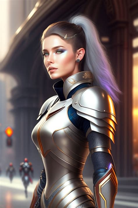 Download Beautiful Warrior Ai Generated Royalty Free Stock Illustration