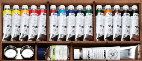 12 фирм масляных красок Блог школы рисования